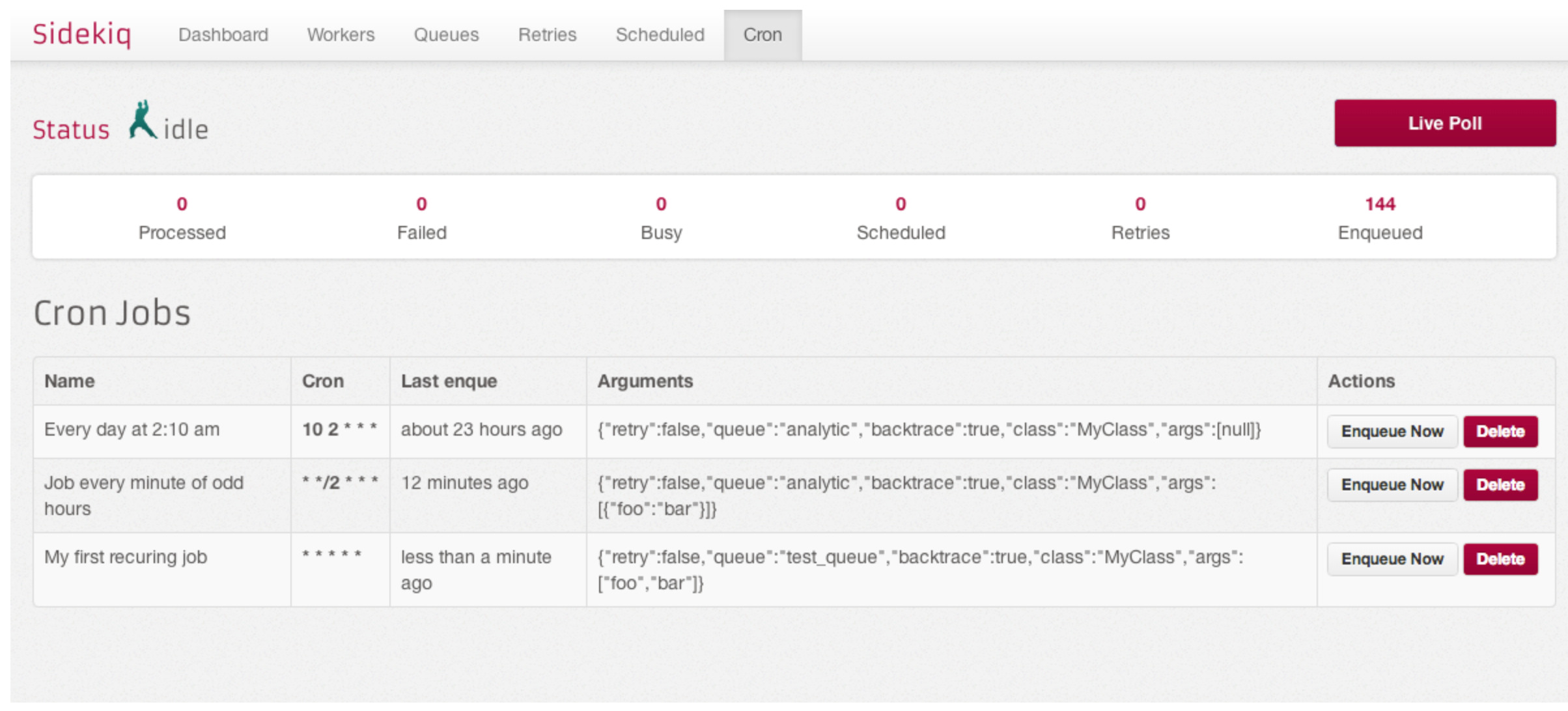 【Rails】定期実行処理を行うgem「sidekiq-cron」のREADMEを読んでみる｜TechTechMedia